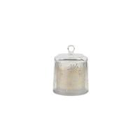 China Decorative Dome Cover 165G Luxury Aromatherapy Candle Glass Jar 30H Burn Time for sale