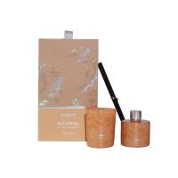 China Luxury Glass Jar Scented Candle Gift Set 11.3x6.5x19.5cm Home Fragrance 50ml for sale