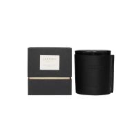 China Handmade Leather Wrapped Art Wick Candle 180g 30H Burn Time Soy Wax Gift for sale