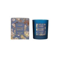 China 155G Starlight Decorative Art Christmas Scented Soy Wax Candle Glass Jar 30H Burning Time for sale