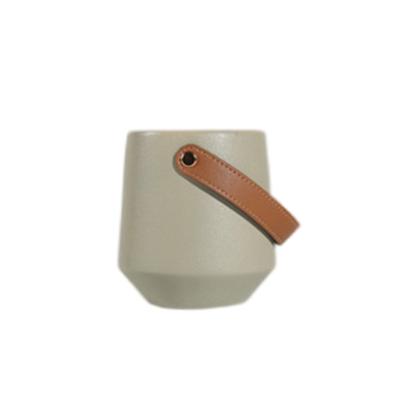 China Ceramic Jar Scented Candle 440g 55H Burning Time Luxury Natural Soy Wax Home Decoration for sale