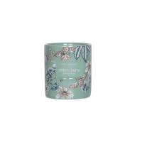 China Customized  8*9cm Ceramic Jar Hotel Decoration Scented Candle for sale
