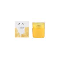 China Yellow Glass Jar Silicone Cover Soy Wax Scented Candle 150g 30H Burning Time Christmas Decoration for sale