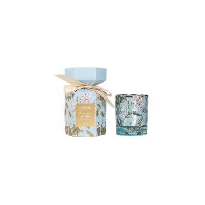 China 30H Luxury Mini Private Label Botanical Soy Scented Candle for sale