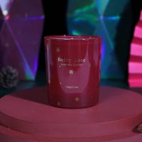 China Custom Logo Soy Wax Scented Jar Candle 390g 50H Burning Time Eco Friendly CLP Certified for sale