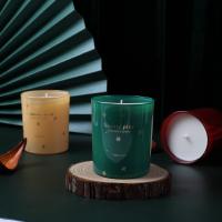 China Custom Logo Soy Wax Scented Jar Candle 390g 50H Burning Time Eco Friendly CLP Certified for sale