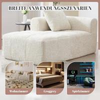 China Modern Single Seater Upholstered Modular Sectional Sofa with 35D Sponge Cushion Chaise Longue Compressed Sofa for sale