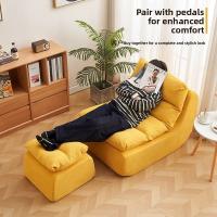 China Wholesale Modern Bean Bag Sofa Single Seat Lazy Lounge Recliner for Apartment Balcony Living Room for sale