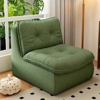China Modern Bean Bag Chair Reclining Sofa Corduroy Fabric Modular Portable Design Living Room Balcony for sale