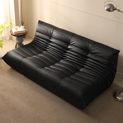 China Modern Minimalist Genuine Leather Reclining Lounge Chair Modular Sofa Loveseat for Home Apartment for sale
