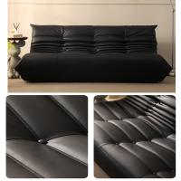 China Modern Minimalist Genuine Leather Reclining Lounge Chair Modular Sofa Loveseat for Home Apartment for sale
