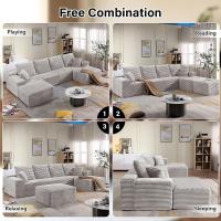 China Modular Compression Sofa Boneless Foam Sofa Pressed Couch in Box  Frameless Vacuum Pack Couch Compressed Sofa for Living Room for sale