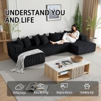 China Modular Compression Sofa Boneless Foam Sofa Pressed Couch in Box  Frameless Vacuum Pack Couch Compressed Sofa for Living Room for sale