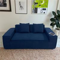 China Custom Leisure Loveseat Sofa Vacuum Packing Modular Full Sponge Corner Couch Compressed Sofa for Apartment Villa for sale