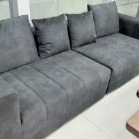 China Custom Vacuum Compressed Sofa Sponge Boneless Frameless Sofa Sectional Modular Cloud Couch Compressed Sofa for Living Room for sale