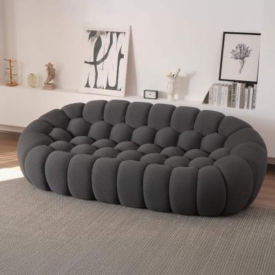 China Custom Modern Reclining Upholstered Corner Sofa Set Frameless Boneless Compressed Sofa Living Room for sale