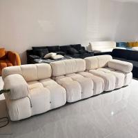 China Eco-Friendly Fabric 35D Sponge Modular Sectional Sofa Set Reclining Upholstered Vacuum Packing Living Room for sale