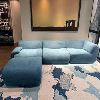 China Custom Living Room Corner Sofa Vacuum Compressed Loveseat Couch Set Fabric 35D Sponge for Home Apartment for sale