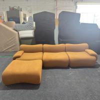China Custom Living Room Corner Sofa Vacuum Compressed Loveseat Couch Set Fabric 35D Sponge for Home Apartment for sale