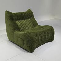 China Custom Square Upholstered Leisure Recliner Sofa with 35D High Density Sponge for Home Apartment for sale
