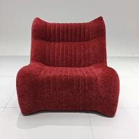China Custom Square Upholstered Leisure Recliner Sofa with 35D High Density Sponge for Home Apartment for sale