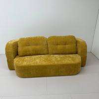 China Modern Modular Frameless Sofa Bed 35D Sponge Tufted Reclining Convertible Folding Compressed for Villa Living Room for sale