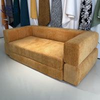 China Modern High Density Reclining Leisure Convertible Modular Sofa Bed Eco-Friendly Tufted Back Folding Compressed Design for sale