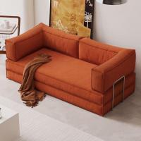China Modern Modular Folding Convertible Sofa Bed Tufted Reclining Full 35D Sponge Comfortable Cloud Couch Compressed Living Villa for sale
