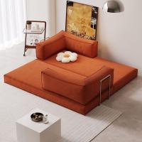 China Modern Modular Folding Convertible Sofa Bed Tufted Reclining Full 35D Sponge Comfortable Cloud Couch Compressed Living Villa for sale