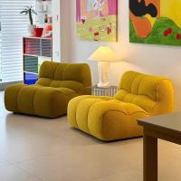 China Modern Modular Fabric Tufted Lazy Lounge Sofa with Recliner Compressed Foam Living Room Sofa 2 Seater for sale