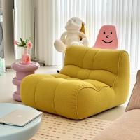 China Modern Modular Fabric Tufted Lazy Lounge Sofa with Recliner Compressed Foam Living Room Sofa 2 Seater for sale