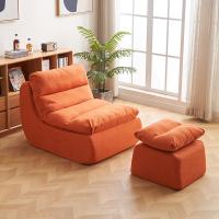 China Modern Reclining Single Bean Bag Sofa Set Modular Vacuum Packed Lazy Sofa for Small Apartment Balcony for sale