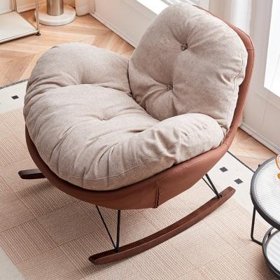 China Single Lazy Rocking Recliner Chair Lounge Sofa Comfortable Casual Seat 7-30 Days Delivery for sale