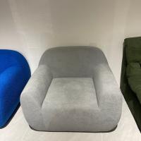 China Modern Single Reclining Square Leisure Sofa Chair Fabric 35D Sponge for Living Room Bedroom for sale