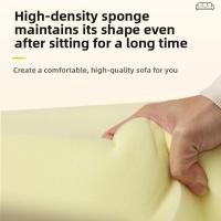 China Custom Reclining L-Shape Modular Sectional Sofa Corduroy High Density Sponge Vacuum Compressed for Villa Living Room for sale