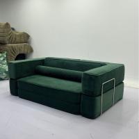 China Modular L Shaped Corduroy Fabric Corner Sofa with Rebonded Foam 3 Seater Compressed for Apartment Villa for sale