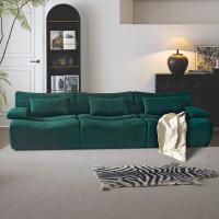 China Customized Modular L-Shape Sectional Sofa Set Fabric Sponge Filling for Living Room 7-30 Days Delivery for sale