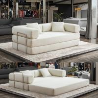 China Compressed Fabric Sofa Couch Set with Rebonded Foam Filling for Living Room Apartment Hospital Use for sale