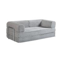 China Compressed Fabric Sofa Couch Set with Rebonded Foam Filling for Living Room Apartment Hospital Use for sale