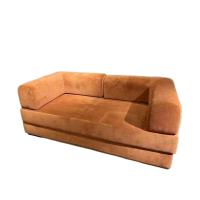 China Compressed Fabric Sofa Couch Set with Rebonded Foam Filling for Living Room Apartment Hospital Use for sale