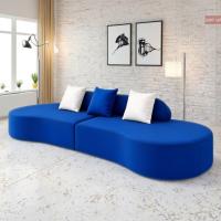 China 3M Long Multi-Functional Sectional Sofa Fabric Sponge Filling for Home Hotel Apartment Living Room for sale