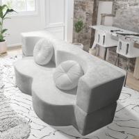 China Modern Integrated Sectional Sofa Compressed Fabric Sponge Filling 7-30 Days Delivery OEM ODM for sale