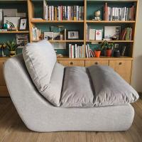 China Eco-Friendly Compressed Foam Folding Sofa Bed Single Seat Fabric Sponge Living Room Modular Vacuum-Packed for sale