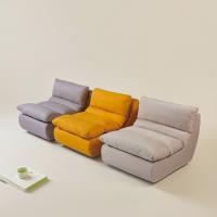 China Eco-Friendly Compressed Foam Folding Sofa Bed Single Seat Fabric Sponge Living Room Modular Vacuum-Packed for sale
