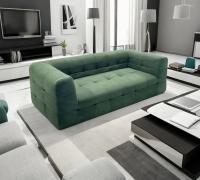 China Luxury Fabric Sectional Sofa Compressed Package Rebonded Foam Filling Customizable for Villa Living Room for sale