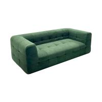China Luxury Fabric Sectional Sofa Compressed Package Rebonded Foam Filling Customizable for Villa Living Room for sale