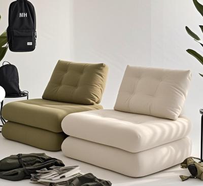China Modern Living Room Removable Fabric Single Person Modular Sofa Bed with Folding Function for School Park & Villa Use for sale