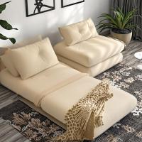 China Modern Living Room Removable Fabric Single Person Modular Sofa Bed with Folding Function for School Park & Villa Use for sale