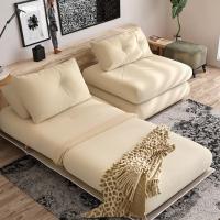China Modern Living Room Removable Fabric Single Person Modular Sofa Bed with Folding Function for School Park & Villa Use for sale