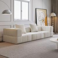 China Luxury Modern Elegant Convertible Fabric Sectional Sofa Bed Set Customized Extendable Vacuum-Sealed Compressed Package Villa for sale